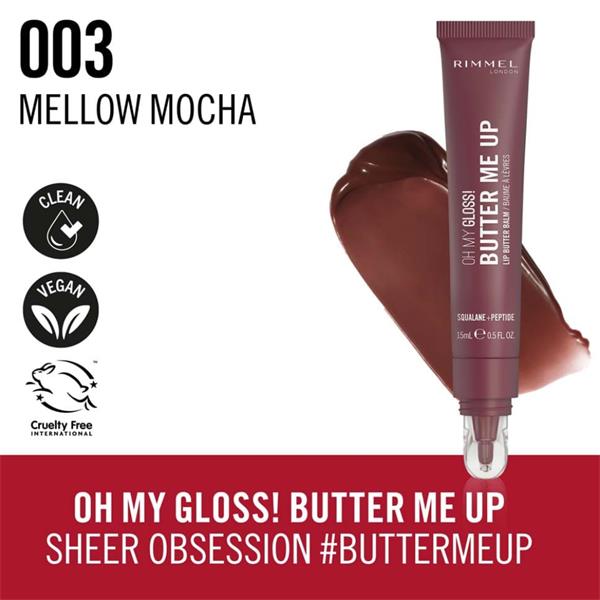 Rimmel London - Oh My Gloss Lip Butter Balm - Mellow Mocha