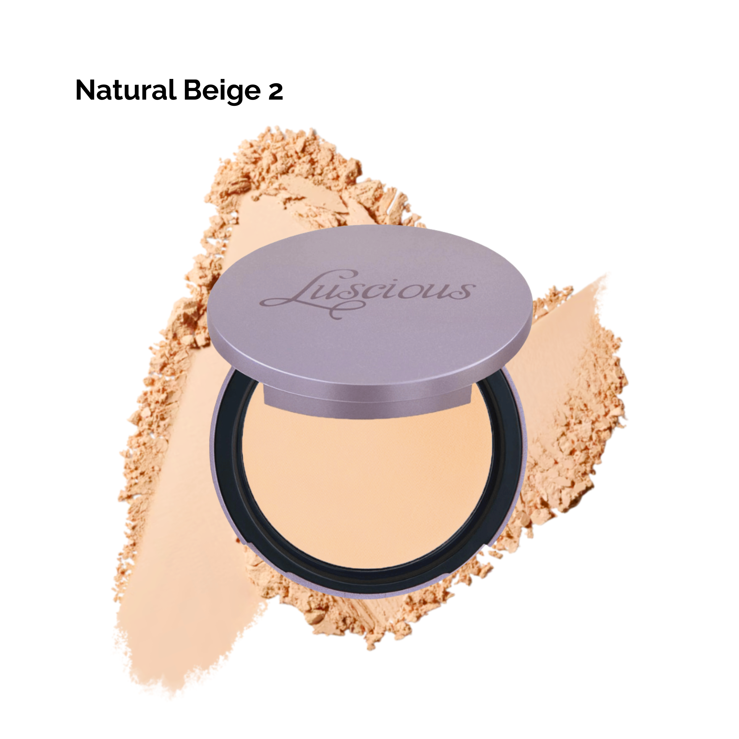 Luscious - Softlight Powder Foundation - Natural Beige 2
