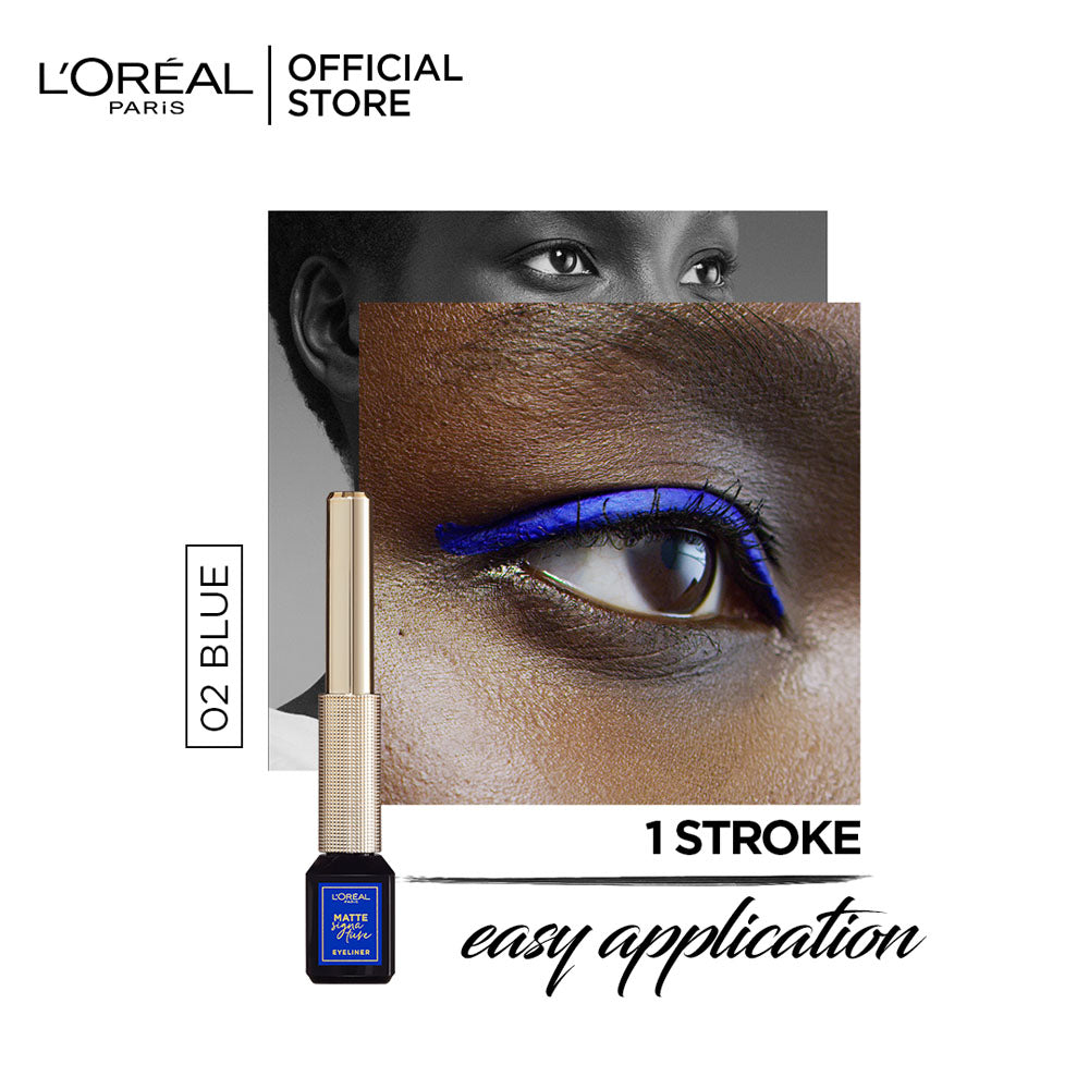 LOreal Paris - Liner Signature Liquid Eyeliner - 02 Blue