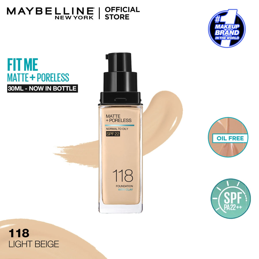 New & Improved Fit Me Dewy + Smooth foundation: • UPGRADED FORMULA: With SPF 30 • Now in 9 NEW ...