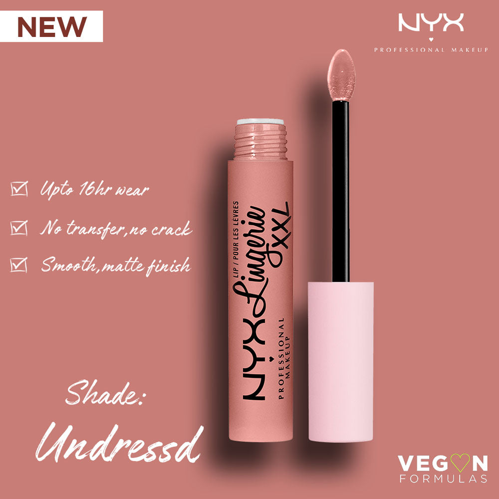 Nyx Lip Lingerie Matte Liquid Lipstick Xxl Undressed