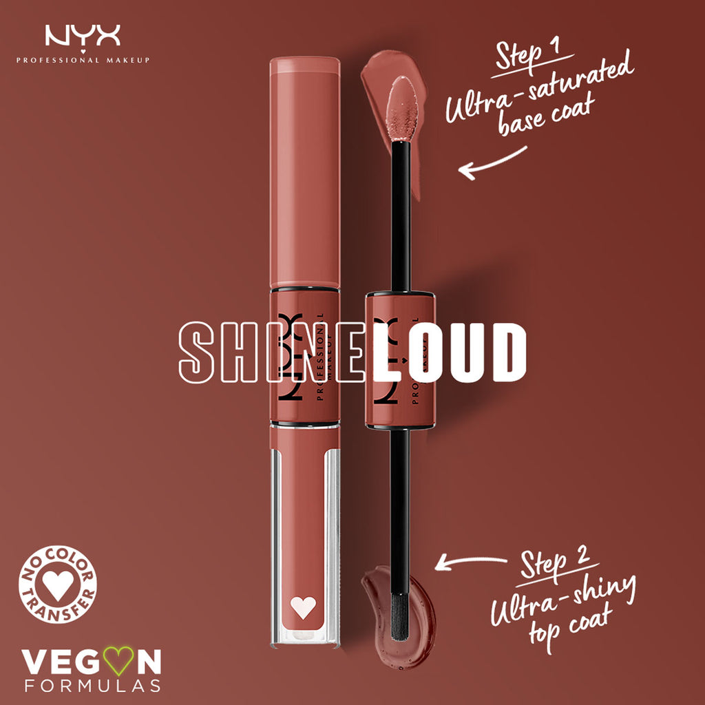 NYX - Shine Loud High Shine Lip Color - 03 Ambition Statement